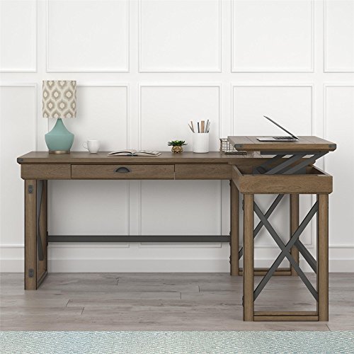 Ameriwood Home Wildwood L Shaped Desk