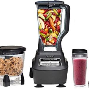 Ninja Mega Kitchen System (Blender, Processor, Nutri Ninja Cups) BL770 (Renewed)