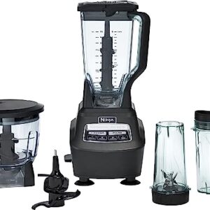 Ninja Mega Kitchen System (Blender, Processor, Nutri Ninja Cups) BL770 (Renewed)