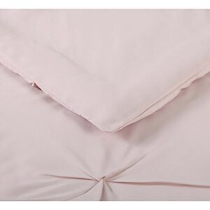 Truly Soft Everyday - Arrow Pleated Blush Queen Bed in a Bag - Blush