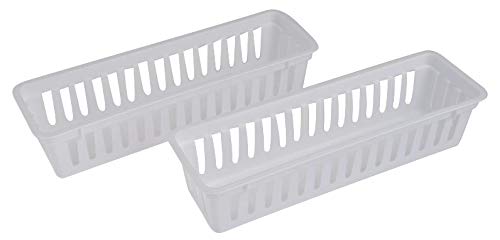 7 Piece Drawer Organizer Bin Set