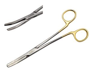 wynman dental crown gripper forceps with tungsten carbide inserts temporary crown remover large curved forceps