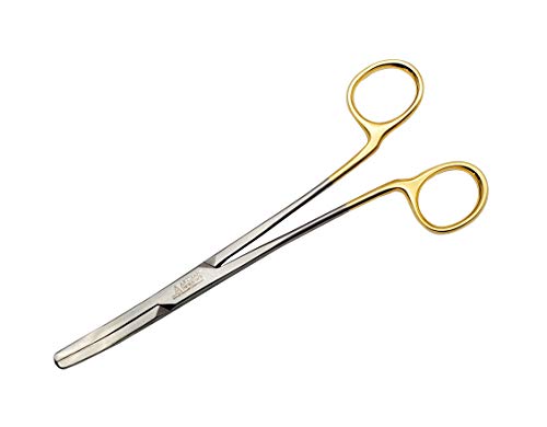 Wynman Dental Crown Gripper Forceps with Tungsten Carbide Inserts Temporary Crown Remover Large Curved Forceps