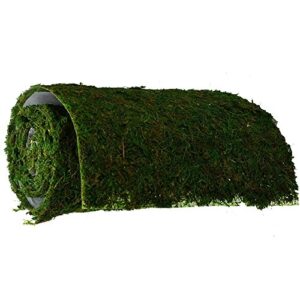 Byher Dried Moss Table Runner for Party Garden Decoration, Dark Green 30cm X 180cm ( 12" x 71" )