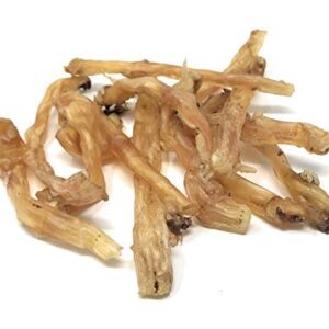 Sancho & Lola's 10oz Beef Tendons for Dogs - Made in USA/Nebraska (8-12 Count) Plain Gambrel/Small Batch Single-Ingredient Grain-Free Chews - Smoked Beef and Smoked Turkey Tendons Also Available