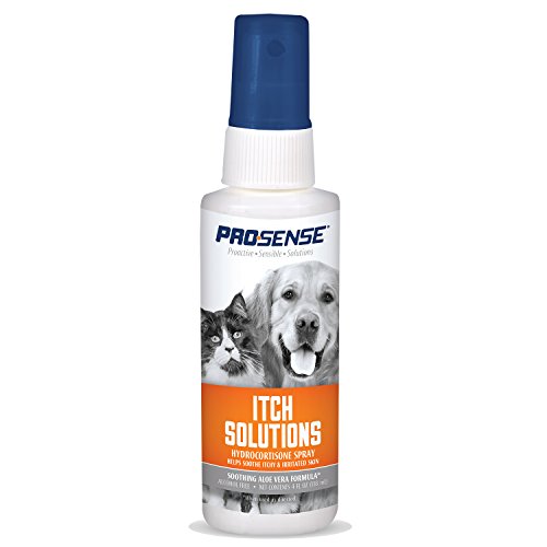 Pro-Sense Itch Solutions Hydrocortisone Spray 4 Ounces, for Dogs and Cats