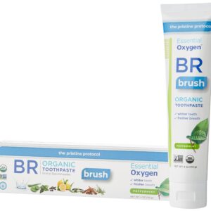 Essential Oxygen BR Organic Toothpaste Peppermint 4 oz