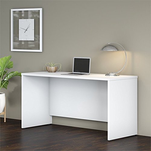 Bush Business Furniture Studio C Home Office Desk, 60W x 24D, White