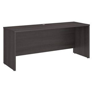 bush business furniture studio c home office desk, 72w x 24d, storm gray