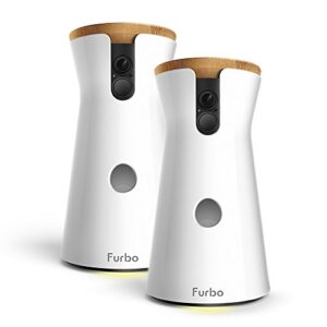 furbo dog camera (2 pack): treat tossing, full hd wifi pet camera and 2-way audio, designed for dogs, compatible with alexa (as seen on ellen)