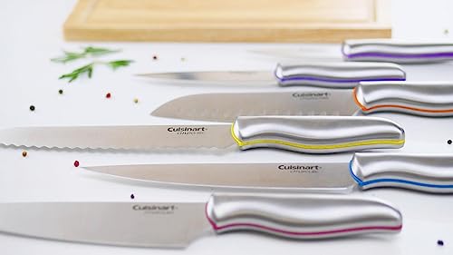 Cuisinart C77-12PCS 12 PC Classic Cutlery Color Band Collection