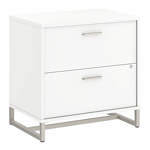 Bush Business Furniture Method Lateral File Cabinet-Assembled, White