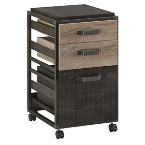 bush furniture 3 drawer mobile pedestal