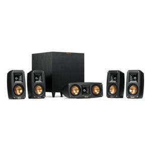 klipsch black reference theater pack 5.1 surround sound system