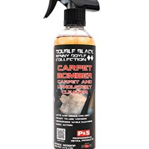 P&S Professional Detail Products - Carpet Bomber - Carpet and Upholstery Cleaner; Citrus Based Cleaner Dissolves Grease and Lifts Dirt; Highly Dilutable; Great on Engines & Wheel Wells (1 Pint)