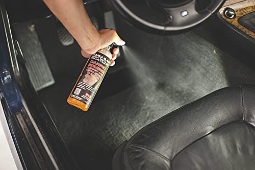 P&S Professional Detail Products - Carpet Bomber - Carpet and Upholstery Cleaner; Citrus Based Cleaner Dissolves Grease and Lifts Dirt; Highly Dilutable; Great on Engines & Wheel Wells (1 Pint)