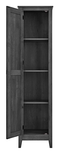 Ameriwood Home Farmington Wide Storage Cabinet, 18", Rustic Gray,7531196COM