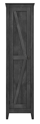 Ameriwood Home Farmington Wide Storage Cabinet, 18", Rustic Gray,7531196COM