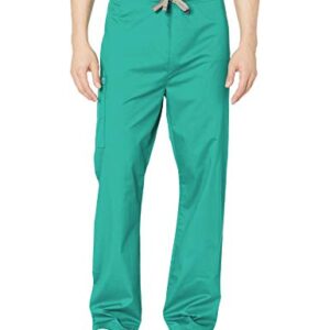 WonderWink womens Drawstring Cargo Medical Scrubs Pants, Surgical Green, Small US