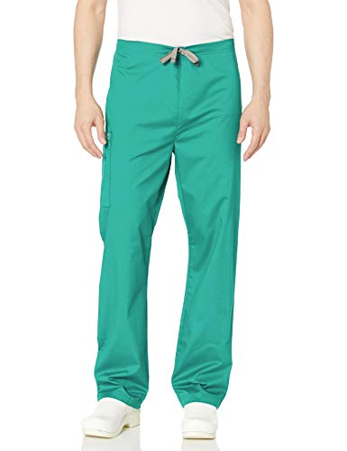 WonderWink womens Drawstring Cargo Medical Scrubs Pants, Surgical Green, Small US