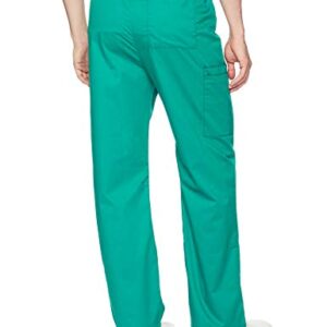 WonderWink womens Drawstring Cargo Medical Scrubs Pants, Surgical Green, Small US