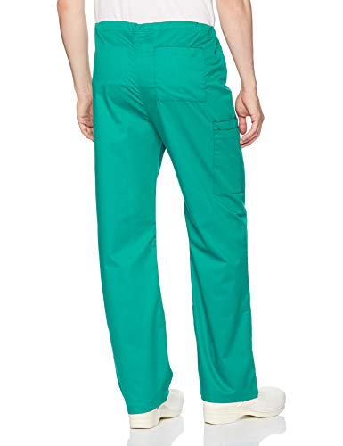 WonderWink womens Drawstring Cargo Medical Scrubs Pants, Surgical Green, Small US