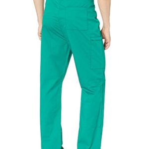 WonderWink womens Drawstring Cargo Medical Scrubs Pants, Surgical Green, Small US