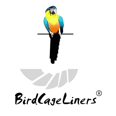 Bird Cage Liners - POLY COATED - Medium Cages - Custom Size - 150 Pre-Cut Sheets - Up To 300 Ft of paper