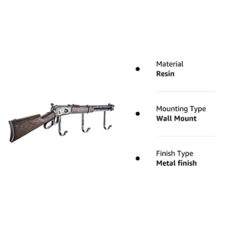 Hook 4 You Rifle Wall Decor with Hooks Coat Hanger Rustic Western Country Decor Rustic Kitchen Hallway Storage Hook Towel Coat Hallway Jacket Hat Scarf Hook