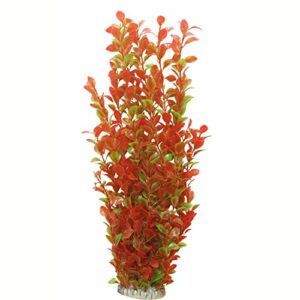 unootel lantian aquarium décor plastic plants large 18 inches tall 4873