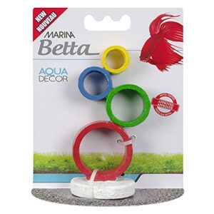 marina betta ornament, circus rings, 12233