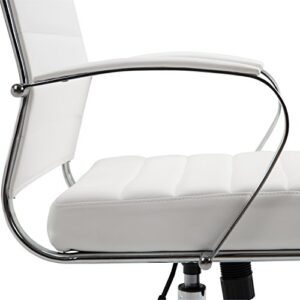 EdgeMod Poly and Bark Tremaine High Back Management Chair (White)