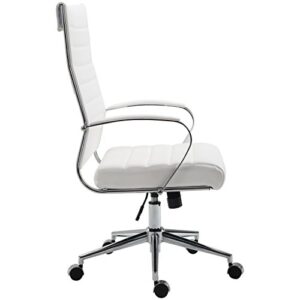 EdgeMod Poly and Bark Tremaine High Back Management Chair (White)