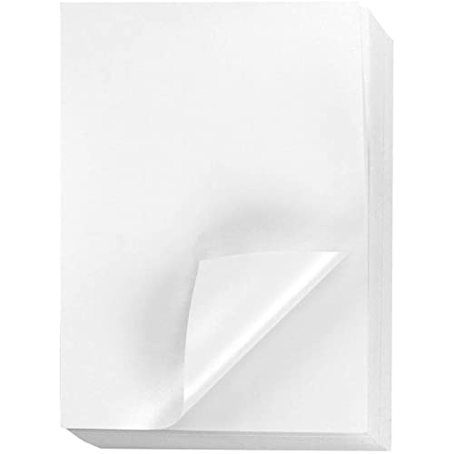 96 Sheets White Metallic Shimmer Paper for Printer, Letter Size Double Sided for Invitations, Crafts (110gsm, 8.5 x 11 In)