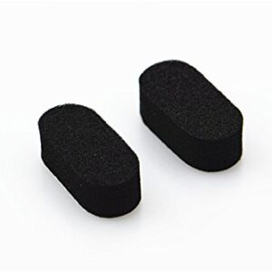 YunYiYi 2 Pairs Black Replacement Sponge Headband Head Band Foam Pads Cushions Repair Parts Compatible with Koss Porta Pro PP Headphones Headset