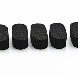 YunYiYi 2 Pairs Black Replacement Sponge Headband Head Band Foam Pads Cushions Repair Parts Compatible with Koss Porta Pro PP Headphones Headset