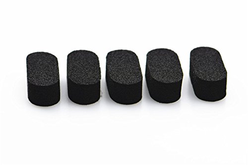 YunYiYi 2 Pairs Black Replacement Sponge Headband Head Band Foam Pads Cushions Repair Parts Compatible with Koss Porta Pro PP Headphones Headset