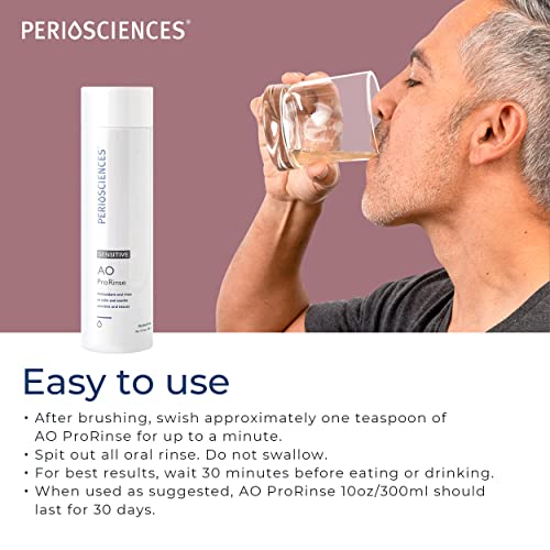 PerioSciences AO ProRinse Sensitive Teeth Mouthwash with Antioxidants 300ml