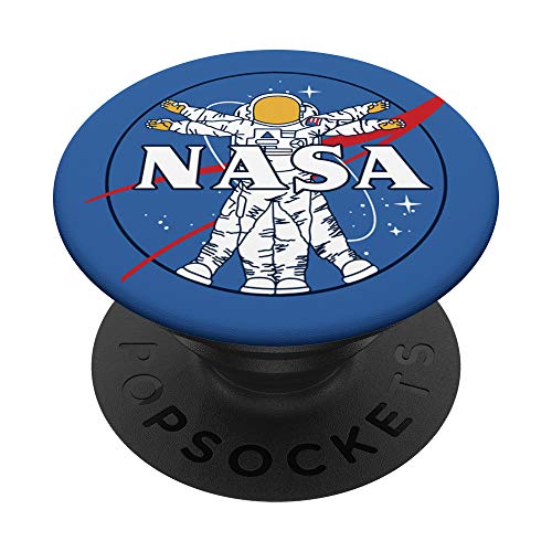 NASA Astronaut Logo PopSockets PopGrip: Swappable Grip for Phones & Tablets