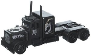 new-ray 1:32 w/b - peterbilt black out pow/mia veterans' tribute