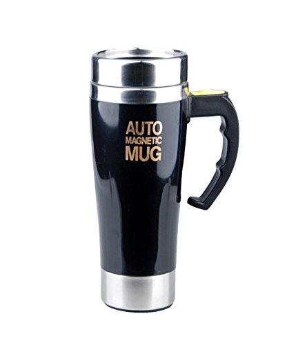 Mengshen Self Stirring Coffee Cup Stainless Steel Mug