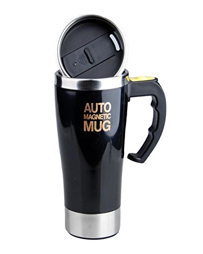 Mengshen Self Stirring Coffee Cup Stainless Steel Mug