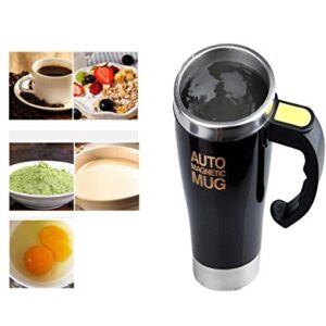 Mengshen Self Stirring Coffee Cup Stainless Steel Mug