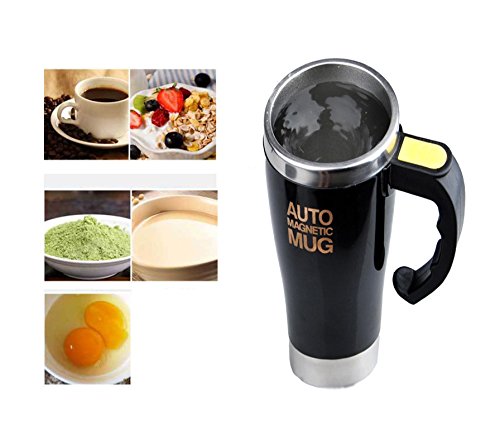 Mengshen Self Stirring Coffee Cup Stainless Steel Mug