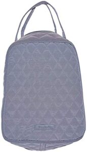 vera bradley lunch bunch lunch box (carbon gray)