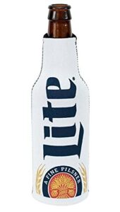 miller lite beer bottle suit holder cooler kaddy huggie coolie