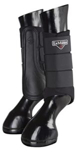 lemieux grafter brushing horse boots - protective gear and training equipment - equine boots, wraps & accessories (black - large)