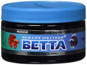 new life spectrum betta 70g fish food