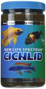 new life spectrum naturox series cichlid formula supplement, 600g