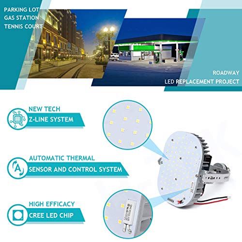 Hytronics 150W LED Retrofit Kit,700W MH/HPS Equivalent,100-277V 5000K 18000 Lumens,ETL/cETL/DLC Listed,Replaces Street/Area Light,High Bay,Gas Station Light,Wall Pack Light.